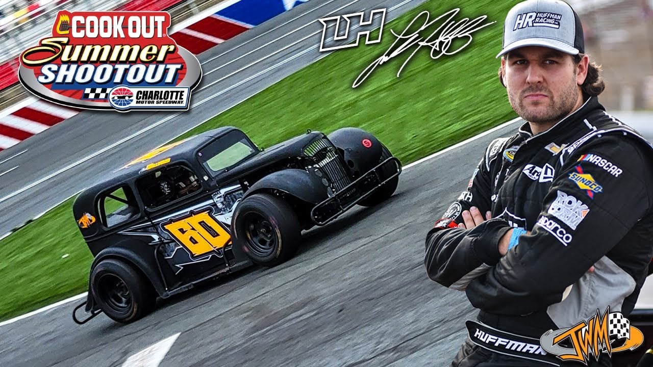 MY FIRST TIME RACING A LEGENDS CAR! Summer Shootout at Charlotte Motor ...